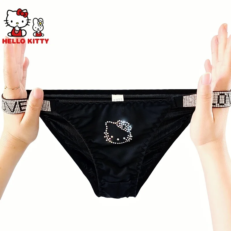 Sexy-Hello-Kitty-Cartoon-Large-Diamond-Rhinestone-Underwear-Fitness ...