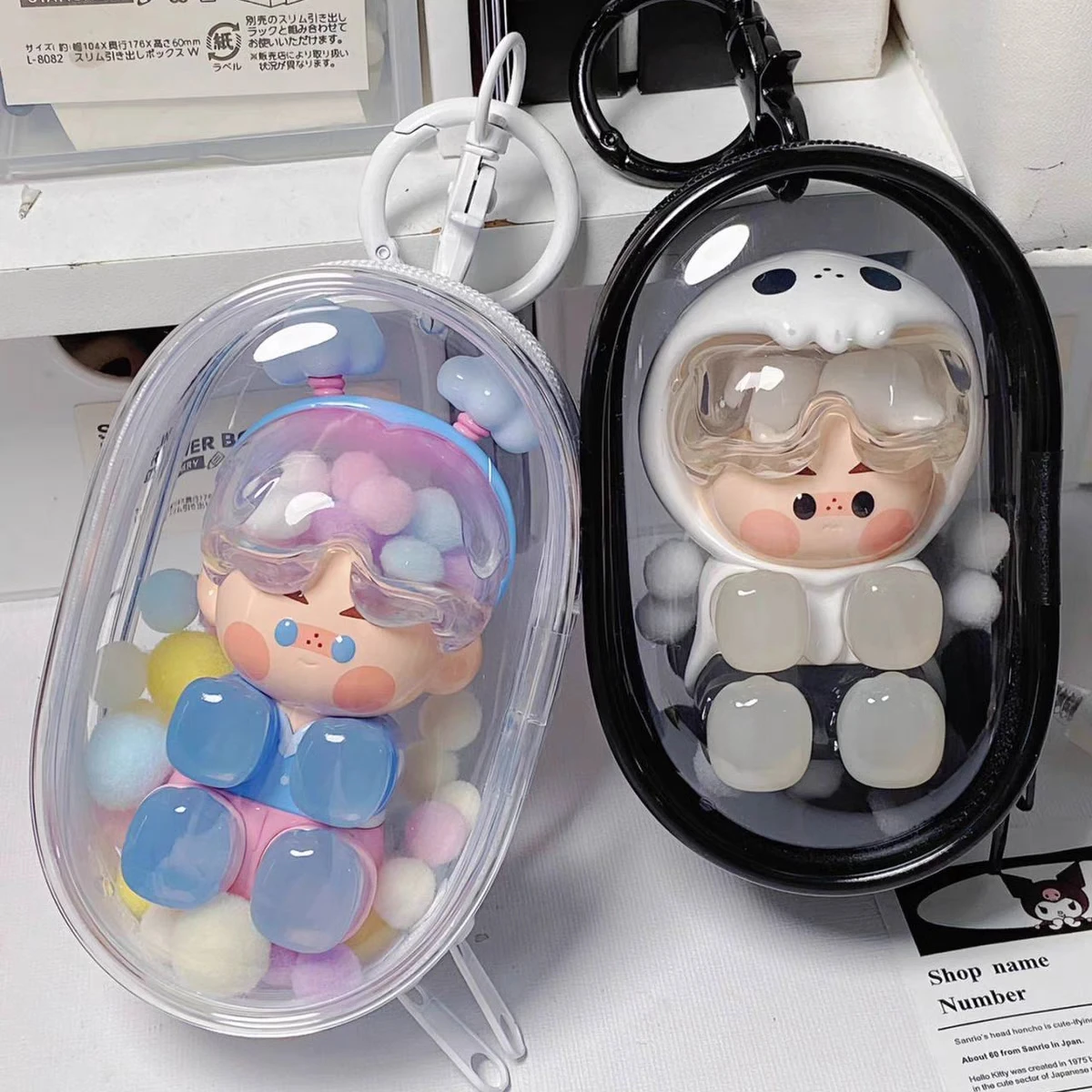 Plastic-Box-Rectangular-Elliptic-Box-Translucent-Box-Mystery-Box-Doll ...