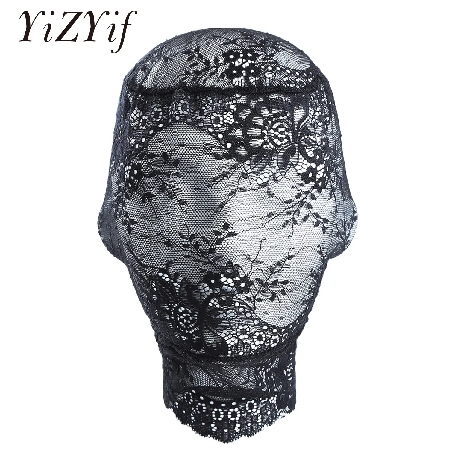 Women-Sexy-Black-Lace-Mask-Masquerade-Party-Mask-Unisex-Adult-Lace-Full ...