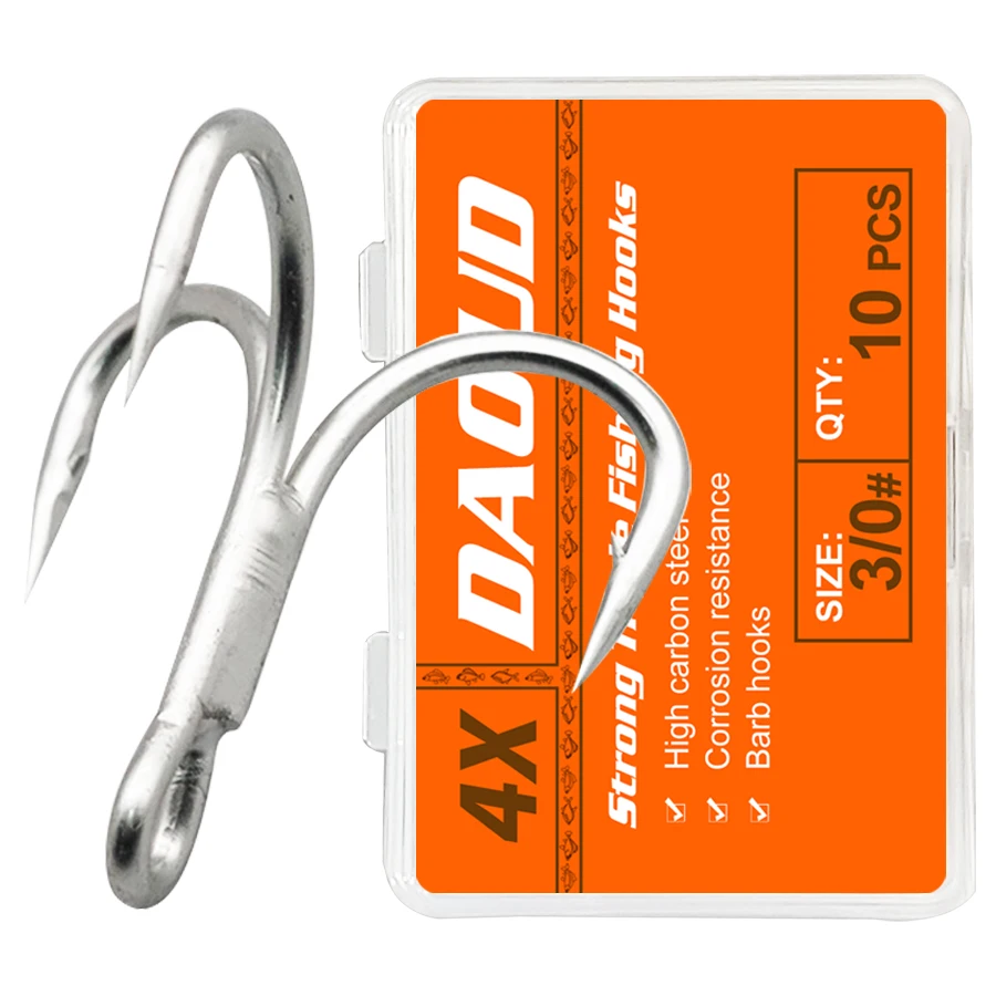 4X-Treble-Fishing-Hook-Triple-Fishing-Hooks-for-Big-Game-Trout-Bluefish ...