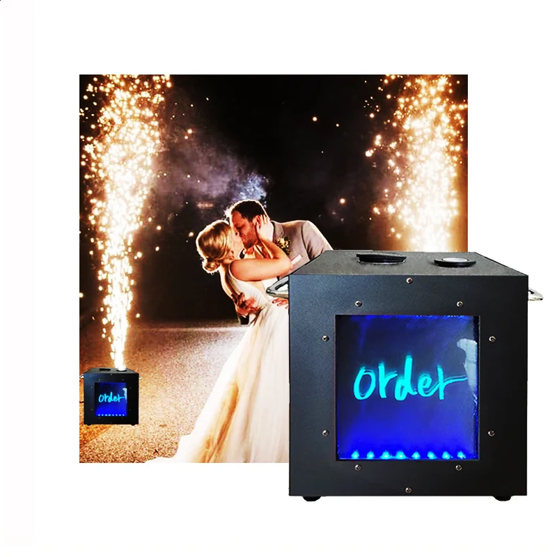 DIY Any Letter 700W Spark Machine Cold Firework Machine for Wedding ...