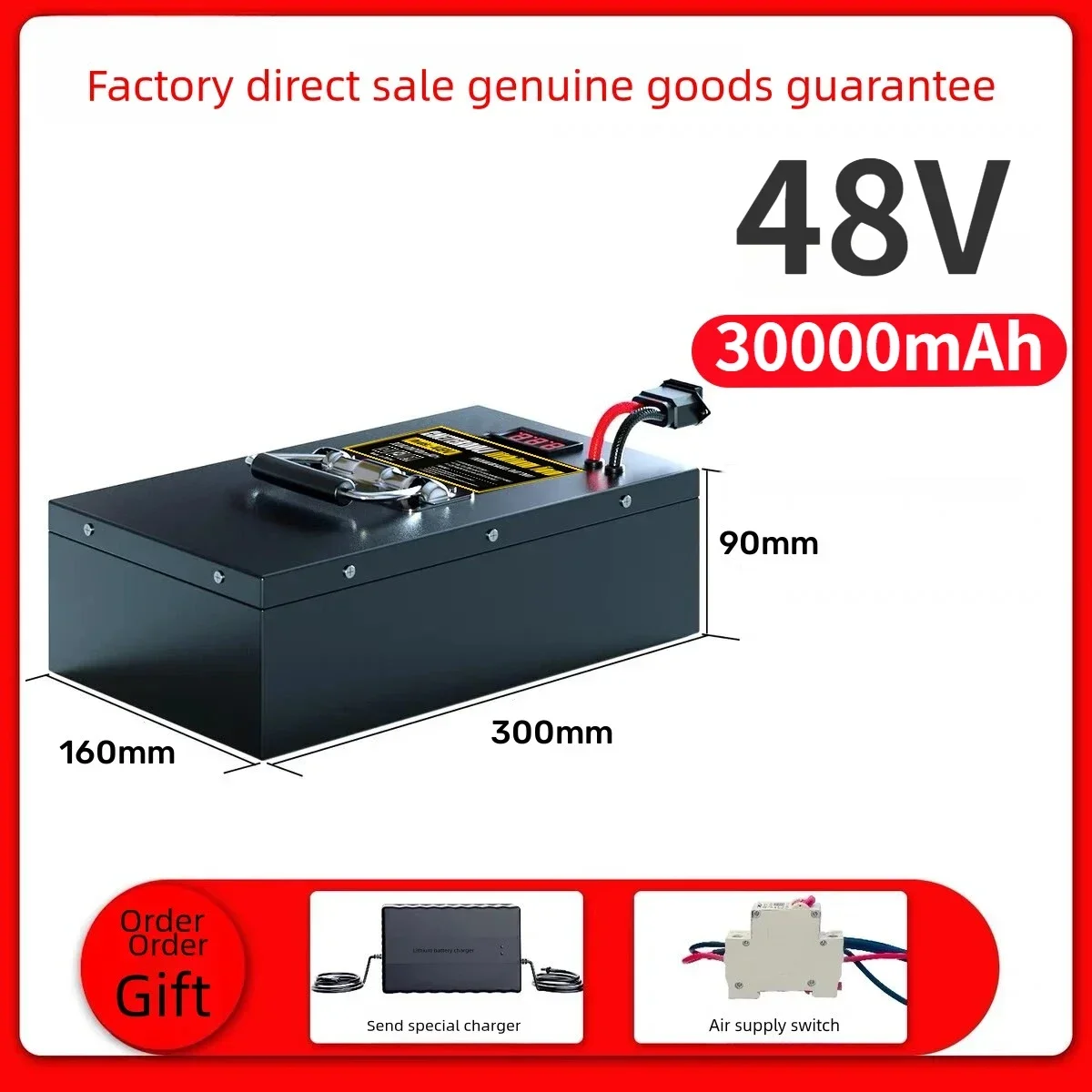 48V-30Ah-Ebike-Lithium-Battery-60V-72V-30Ah-40Ah-50Ah-Li-ion-Battery ...