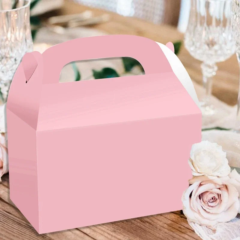 4pcs-Pink-White-Paper-Candy-Box-Birthday-Gift-Packaging-Boxes-Candy ...