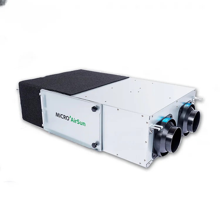 Fresh-Air-Recuperator-Heat-Recovery-Ventilation-System-with-Erv-Core ...