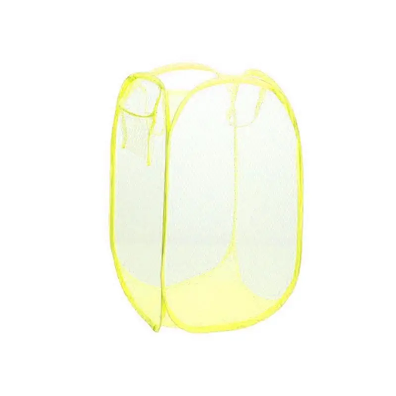 Laundry-Basket-Buggy-Bag-Foldable-Japanese-Color-Net-Laundry-Basket ...