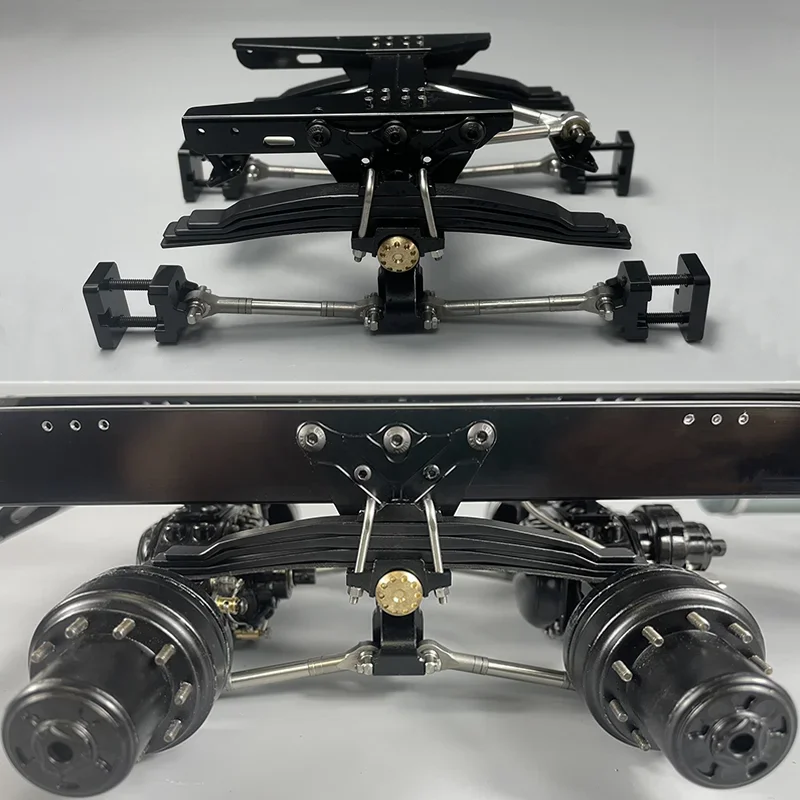 Metal-Simulation-Rear-Suspension-System-for-1-14-Tamiya-RC-Truck ...