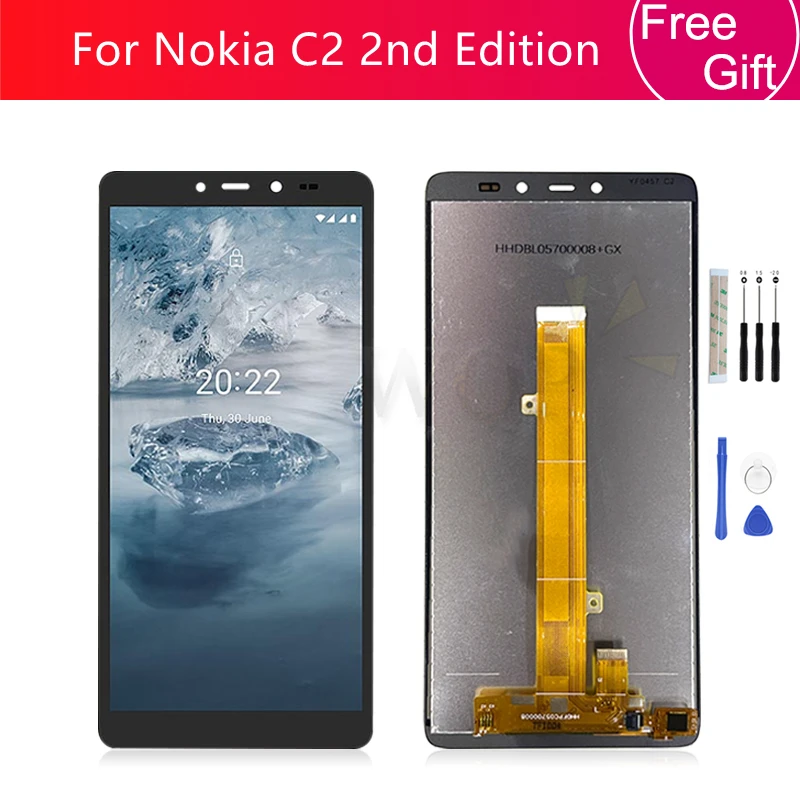 For-Nokia-C2-2nd-Edition-LCD-Display-Touch-Screen-Digitizer-Assembly ...
