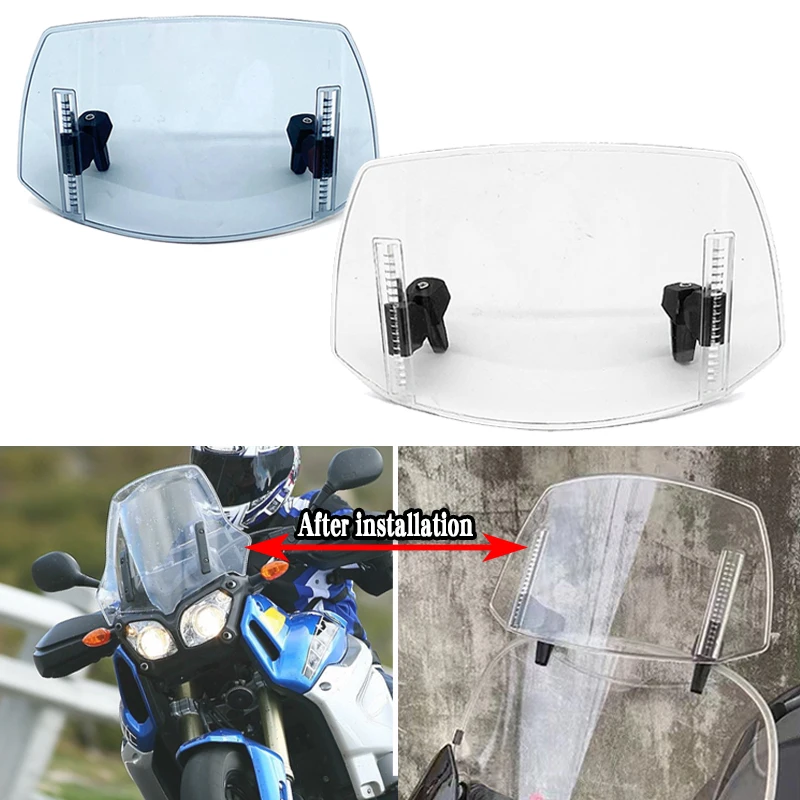XT1200Z-ZE-Motorcycle-Windshield-Extension-Spoiler-Windscreen-Air ...