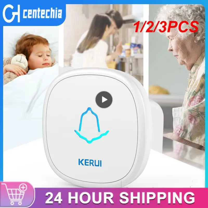 1-2-3PCS-Waterproof-Touch-Doorbell-Button-Wireless-SOS-Emergency-Button ...