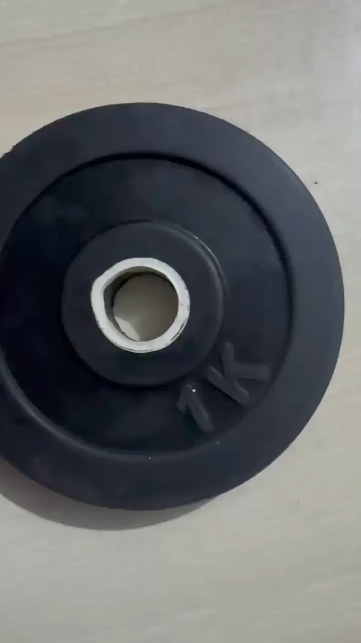 Rubber weights for home gym, rubber weights, (01Kg X 2) Rubber weights ...