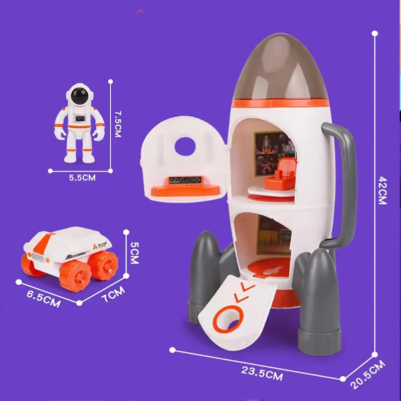 Space Mission Rocket Ship Toy