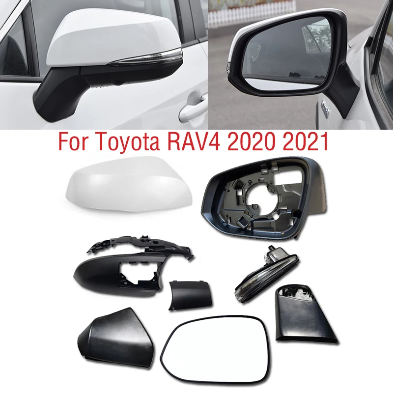 Voor Toyota RAV4 Rav 4 2020 2021 2022 Auto Zijspiegel Lagere Base Cover ...
