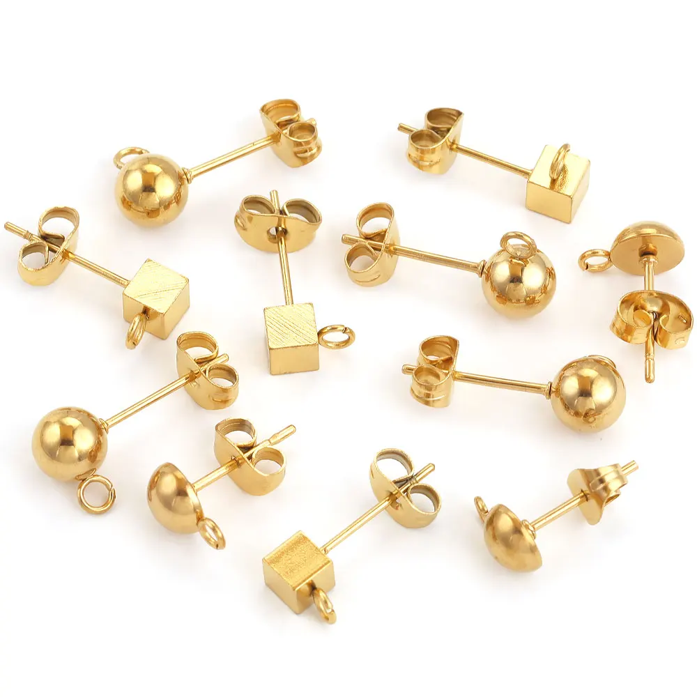 10pcs-Stainless-Steel-Ear-Post-Studs-Round-Ball-Earring-Post-Square ...