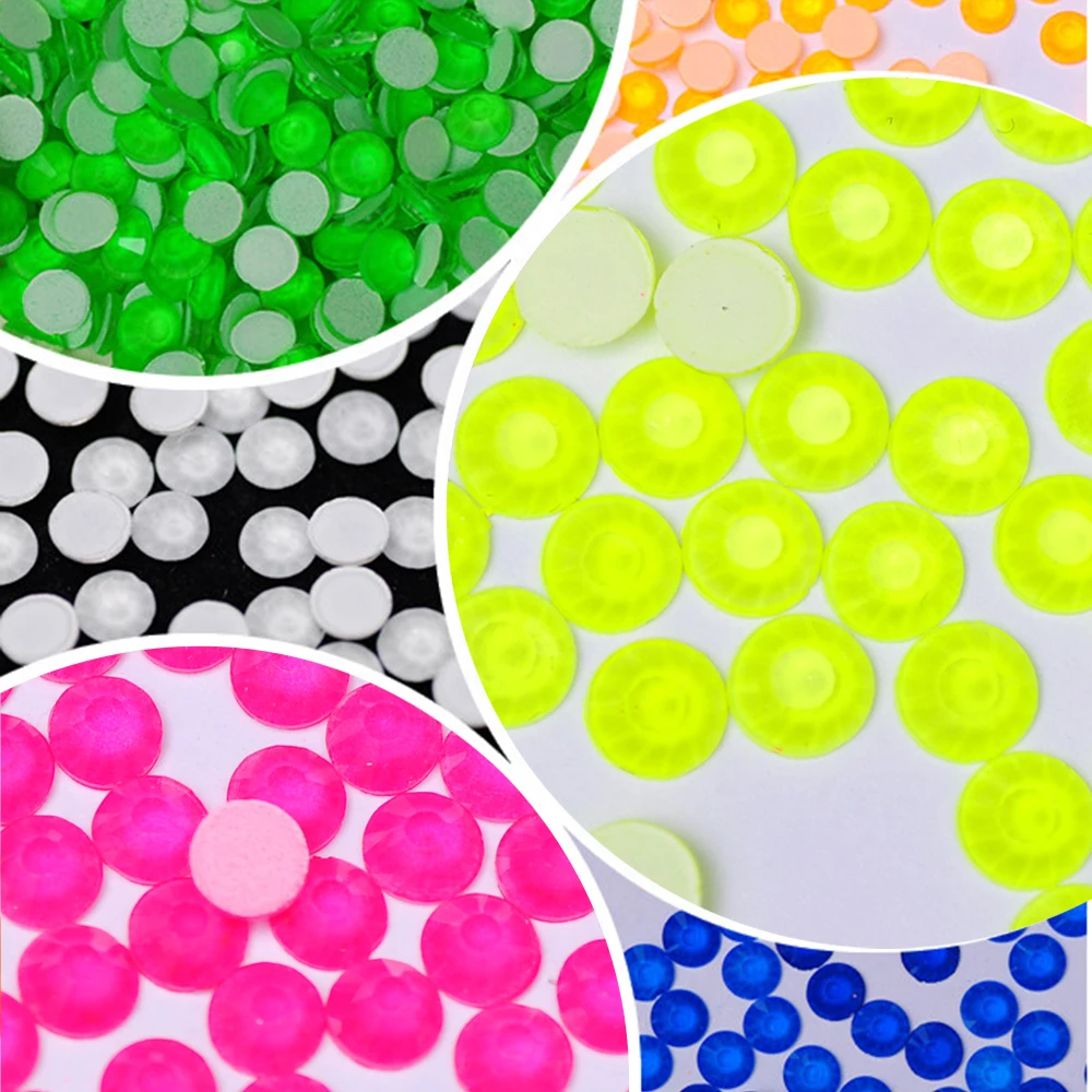 Neon-colors-Rhinestones-Non-Hotfix-Strass-Flatback-Nail-Art-Clothing ...