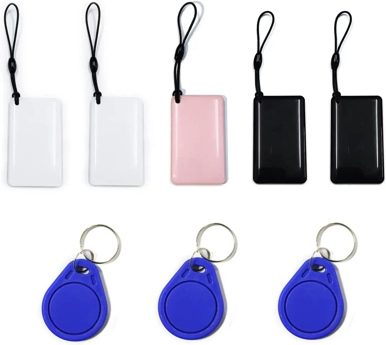 8-Packs-13-56-Mhz-IC-Card-Fob-Lock-Door-MktStleat-Smart-TTLock-Key-RFID ...