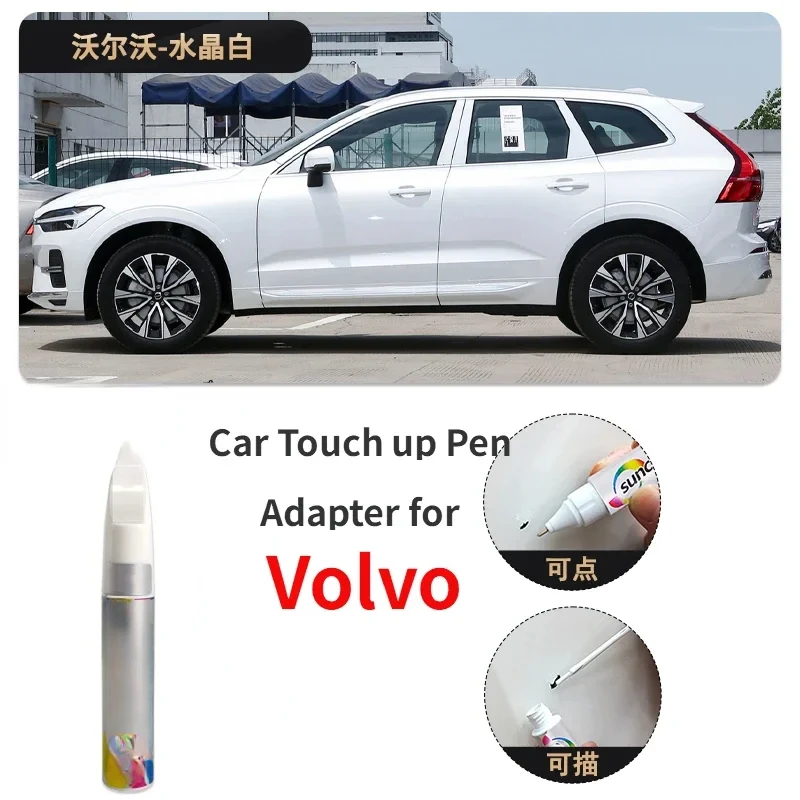 Car-Touch-up-Pen-Adapter-for-Volvo-S60L-S40-S90-XC40-XC90-XC60-White ...