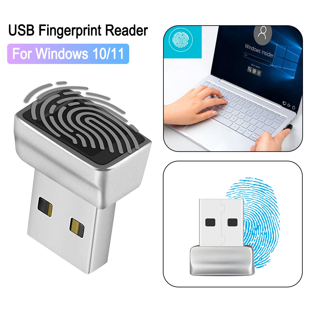 USB-Fingerprint-Reader-Module-Password-Free-Metal-Biometric-Scanner ...