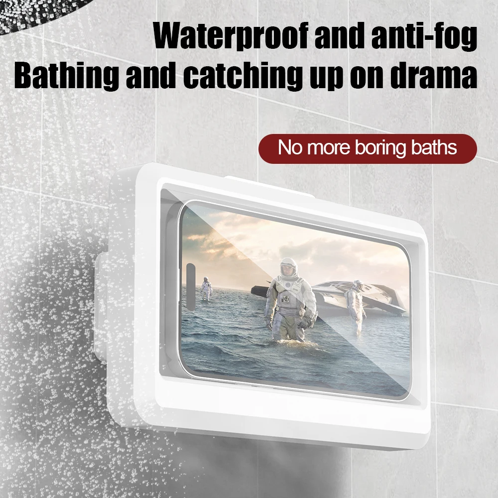 New-Design-Retractable-Rotating-Bathroom-Waterproof-Mobile-Phone-Box ...