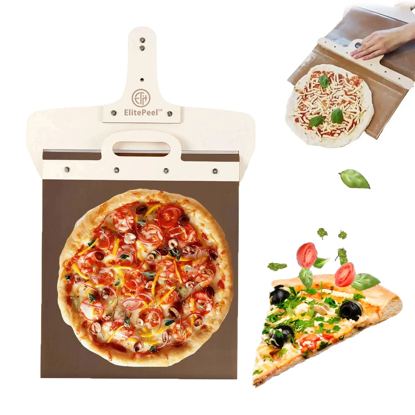 55-35cm-Sliding-Pizza-Peel-Shovel-Removable-Wooden-Handle-Pizza-Spatula ...