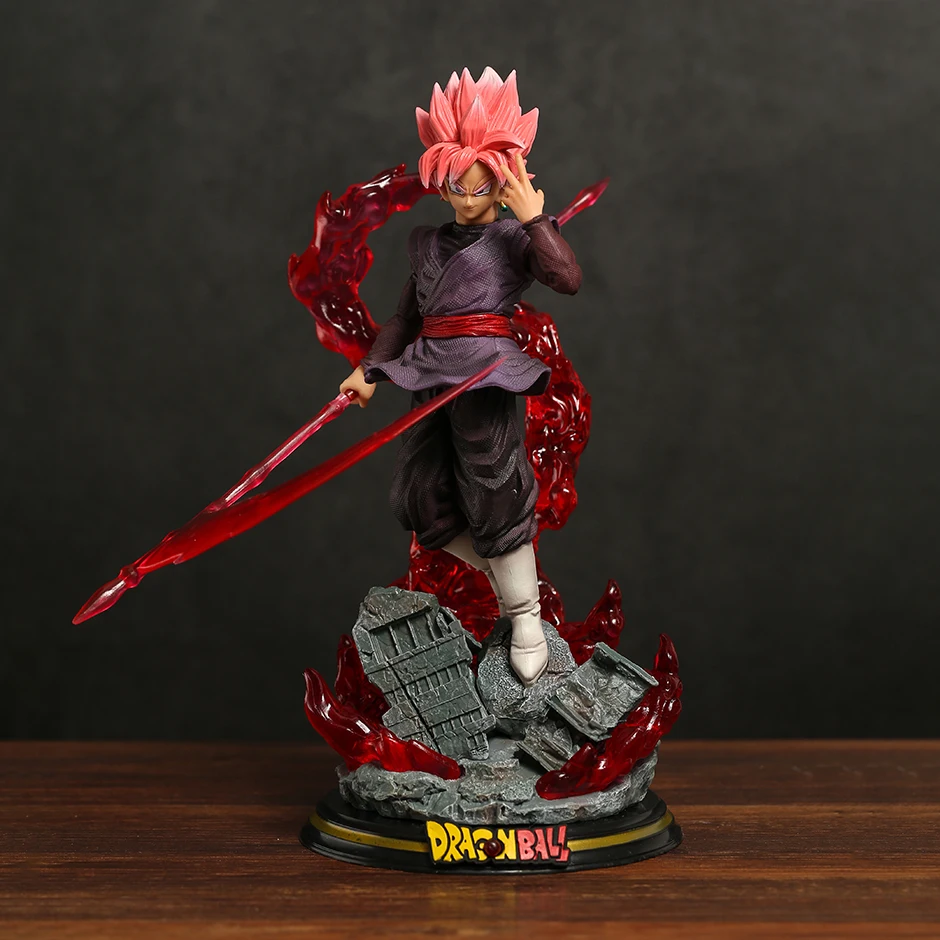 Dragon Ball Z Goku Black Zamasu Super Saiyan Rose 26cm Collectible ...