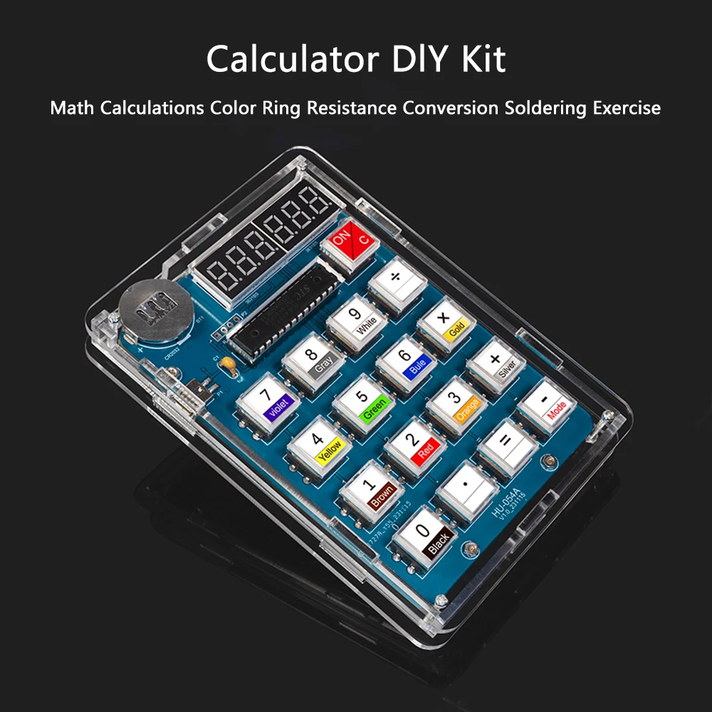 DIY-Electronic-Kit-Digital-Tube-Calculator-DIY-Kits-51-Microcontroller-Training-Experiment ...