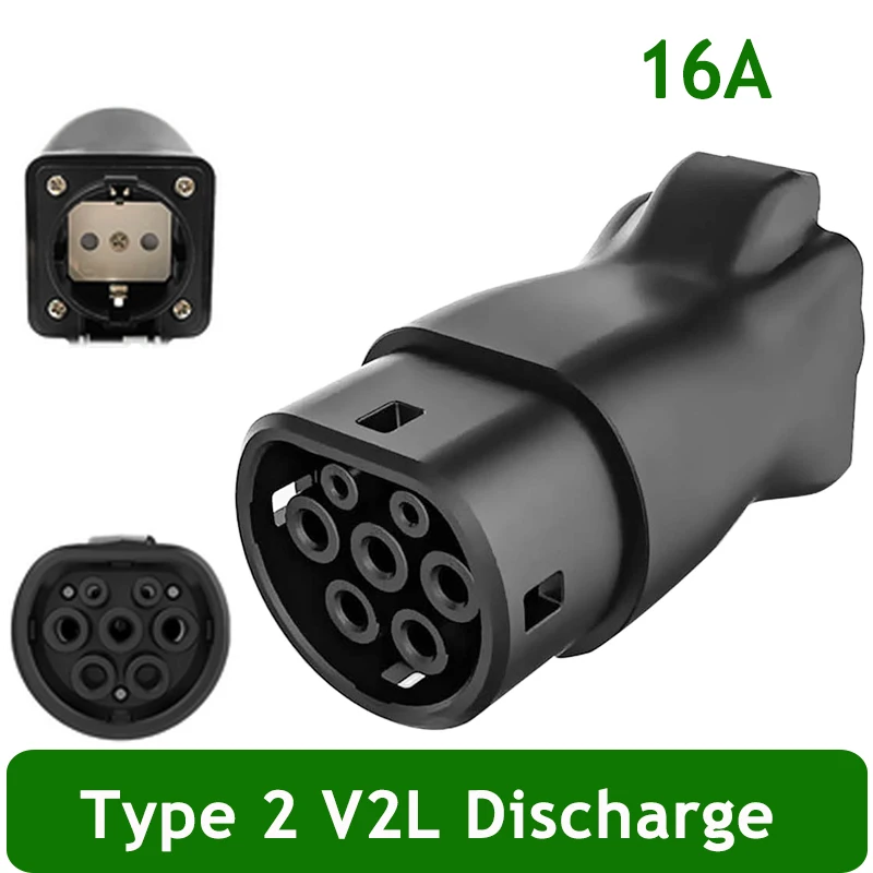 V2L-Discharge-Adapter-16A-Type-2-Car-Discharge-EV-Cable-Adapter-Vehicle ...