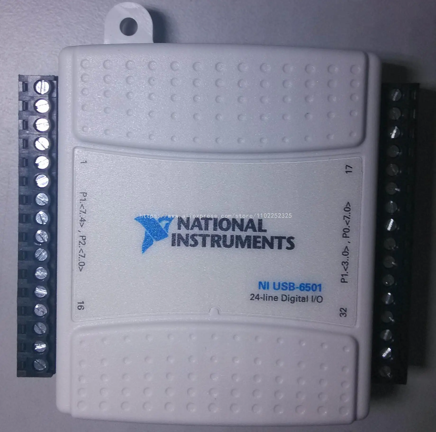 National Instruments USB-6501 데이터 수집 카드, NI DAQ DIO