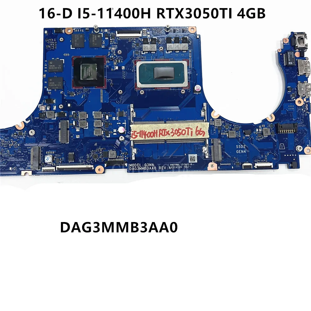 TPN-Q263 DAG3MMB3AA0 Mainboard For HP VICTUS 16-D Laptop ...