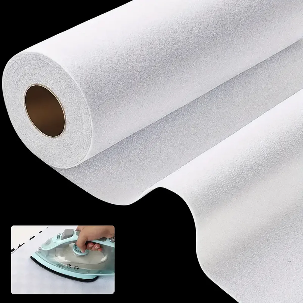 1-Roll-Iron-On-Fusible-Fleece-Interfacing-For-Sewing-Crafting-Quilting ...