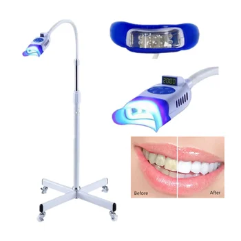 Floor Standing Dental Teeth Whitening Lamp 10pcs LED Cold Light ...