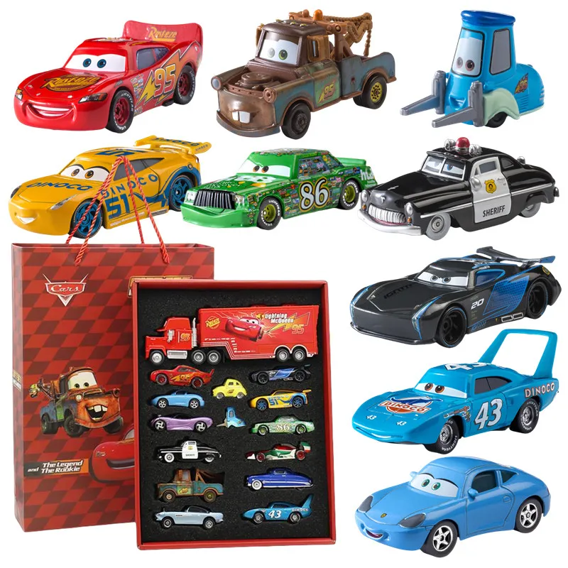 Disney-Pixar-Cars-3-Metal-Diecast-Car-Model-Toy-Gift-Set-Rel-mpago ...