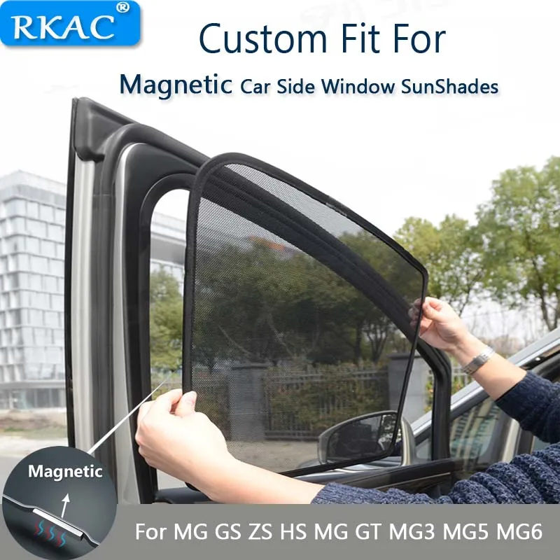 Custom fit Car Window Sun Shades Cover Mesh car curtain Sun visor Anti UV For MG GS ZS HS MG GT MG3 MG4 MG5 MG6 Accessories AliExpress 34