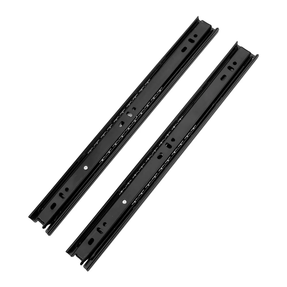 27MM-Thickened-Two-Section-Slide-Rail-Cold-Rolled-Steel-Drawer-Slides ...