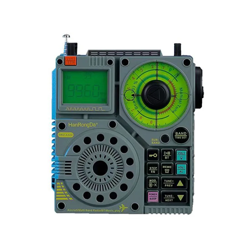 HRD-A320-AIR-FM-MW-SW-VHF-WB-Multi-band-Radio-Portable-Bluetooth ...