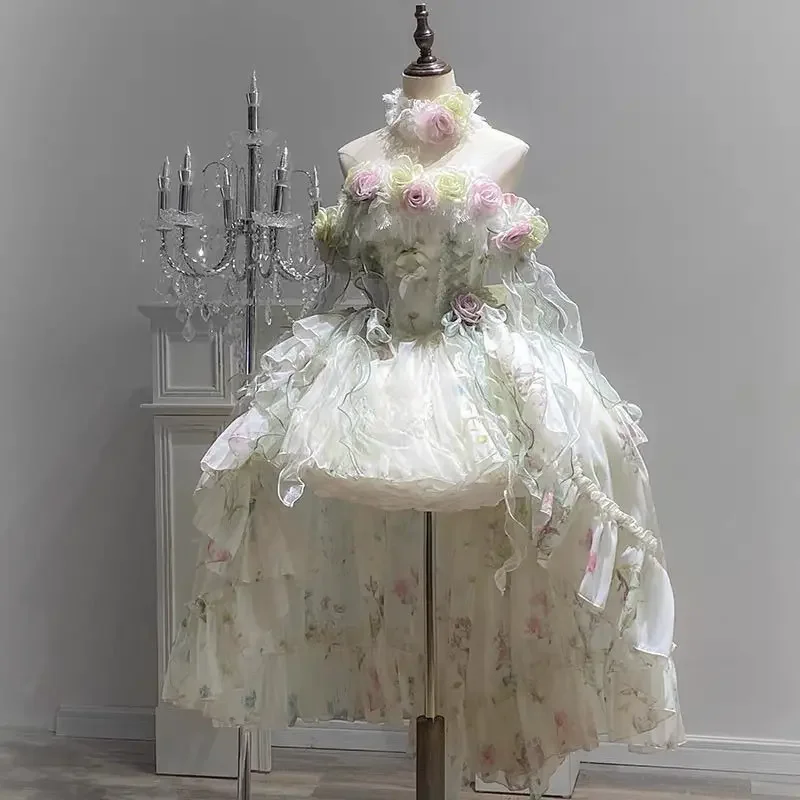 Vestido de princesa Lolita de Hada para adultos de gama alta, vestido ...