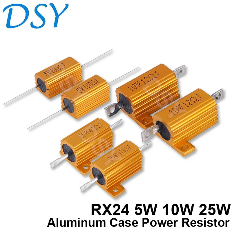 RX24-5W-10W-25W-Aluminum-Power-Metal-Shell-Case-Wirewound-Resistor-0-01 ...