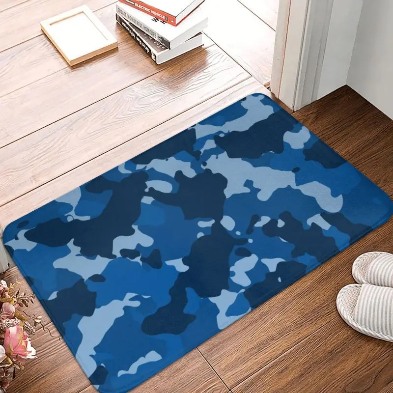 Custom-Camouflage-Army-Air-Force-Blue-Doormat-Mat-Anti-Slip-Military ...