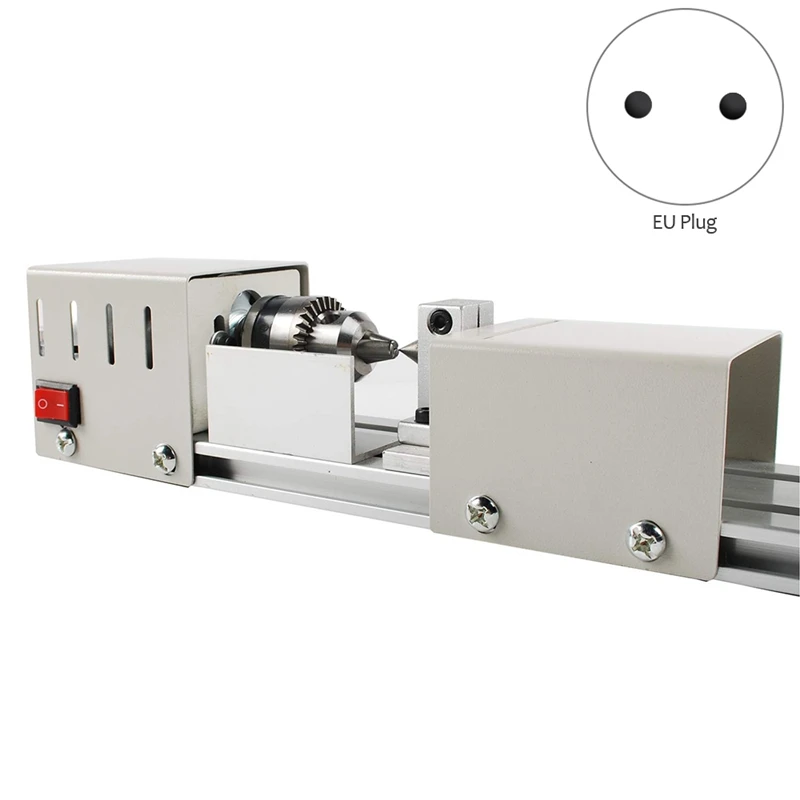 Mini Esztergagép 12V-24Vdc 96W Fa Eszterga Maró Tartozékok ...
