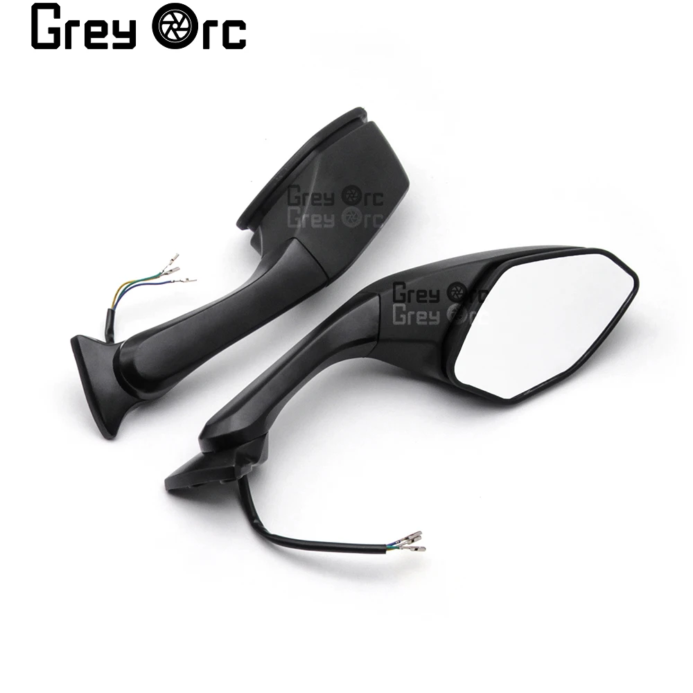 Motorcycle-Foldable-Mirror-LED-Turn-Light-Signals-Rear-View-Rearview ...