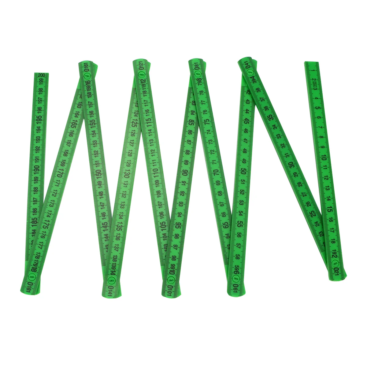 Falt-lineal-faltbares-Messwerk-zeug-Ma-band-Tasche-faltbare-mechanische ...