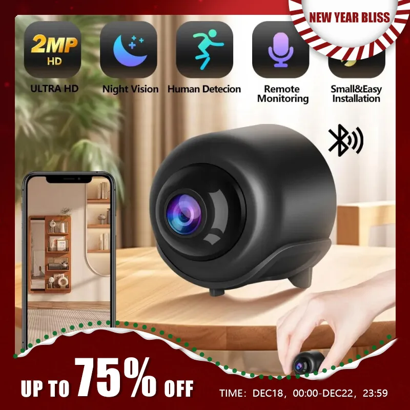 2MP-HD-Mini-Camera-WiFi-Baby-Monitor-Safety-Security-Surveillance-Night ...