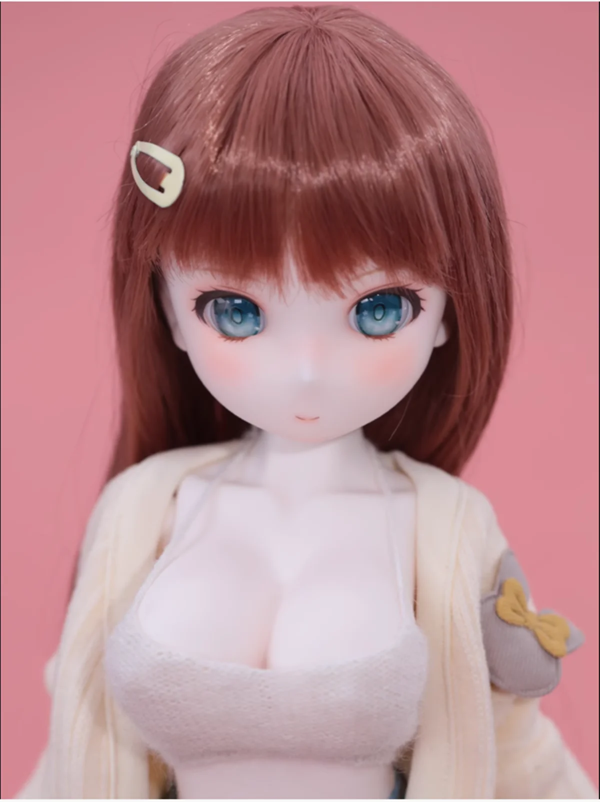 New sd bjd doll legitimate DORA 1/4 girl humanoid large chest secondary joint doll Resin Nude ...