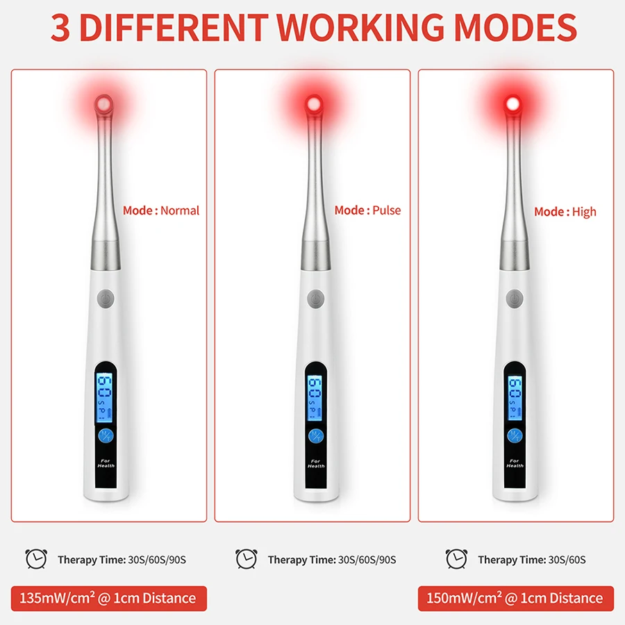 Cold Sore Laser Therapy Device Light Therapy Mouth Ulceration Blisters ...