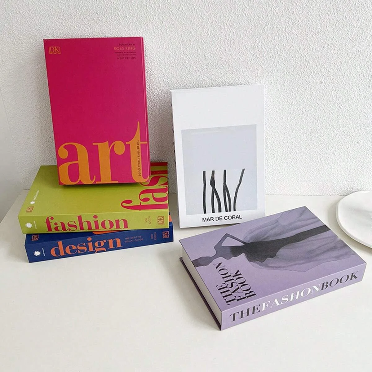 Fake-Book-Simulation-Book-Decor-English-Magazine-Decoration-Coffee ...
