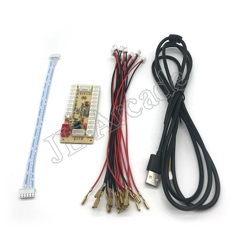 USB-Arcade-Kit-PC-Raspberry-Pi-To-Zero-Delay-Control-Board-Push-Button ...