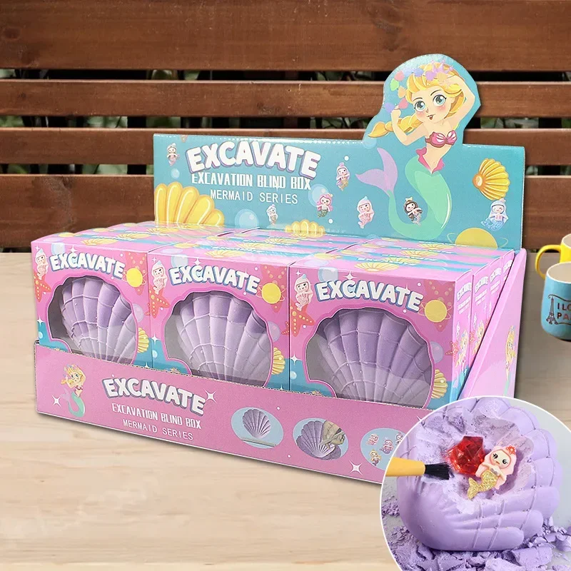 1PC-Magic-Eggs-Dig-Kit-Mermaid-Eggs-Archaeology-Discovery-Excavation ...
