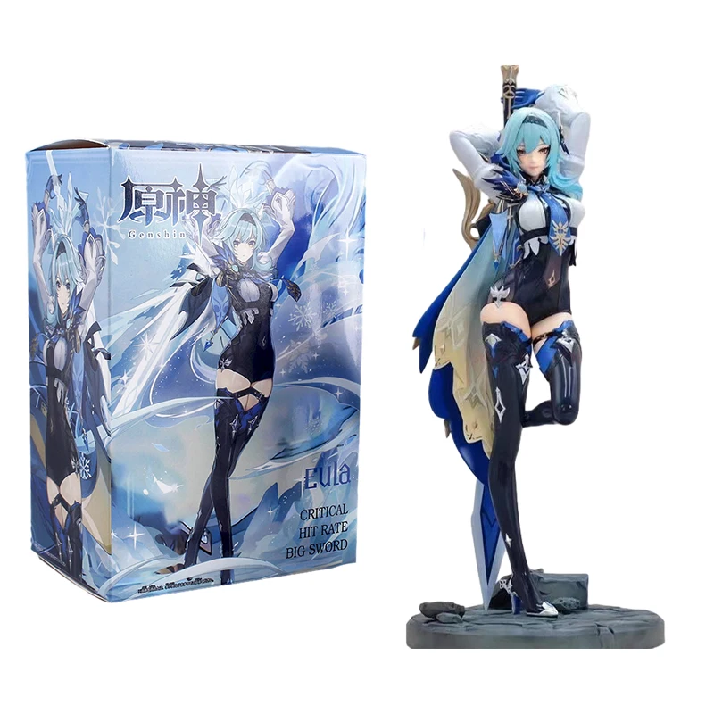 18CM-Anime-Figure-Genshin-Impact-Series-Eula-Lawrence-Xiao-Game ...