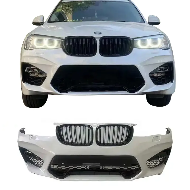 Hot-selling-PU-Material-Car-Bumpers-Front-Bumper-For-BMW-X3-X4-F25-F26 ...