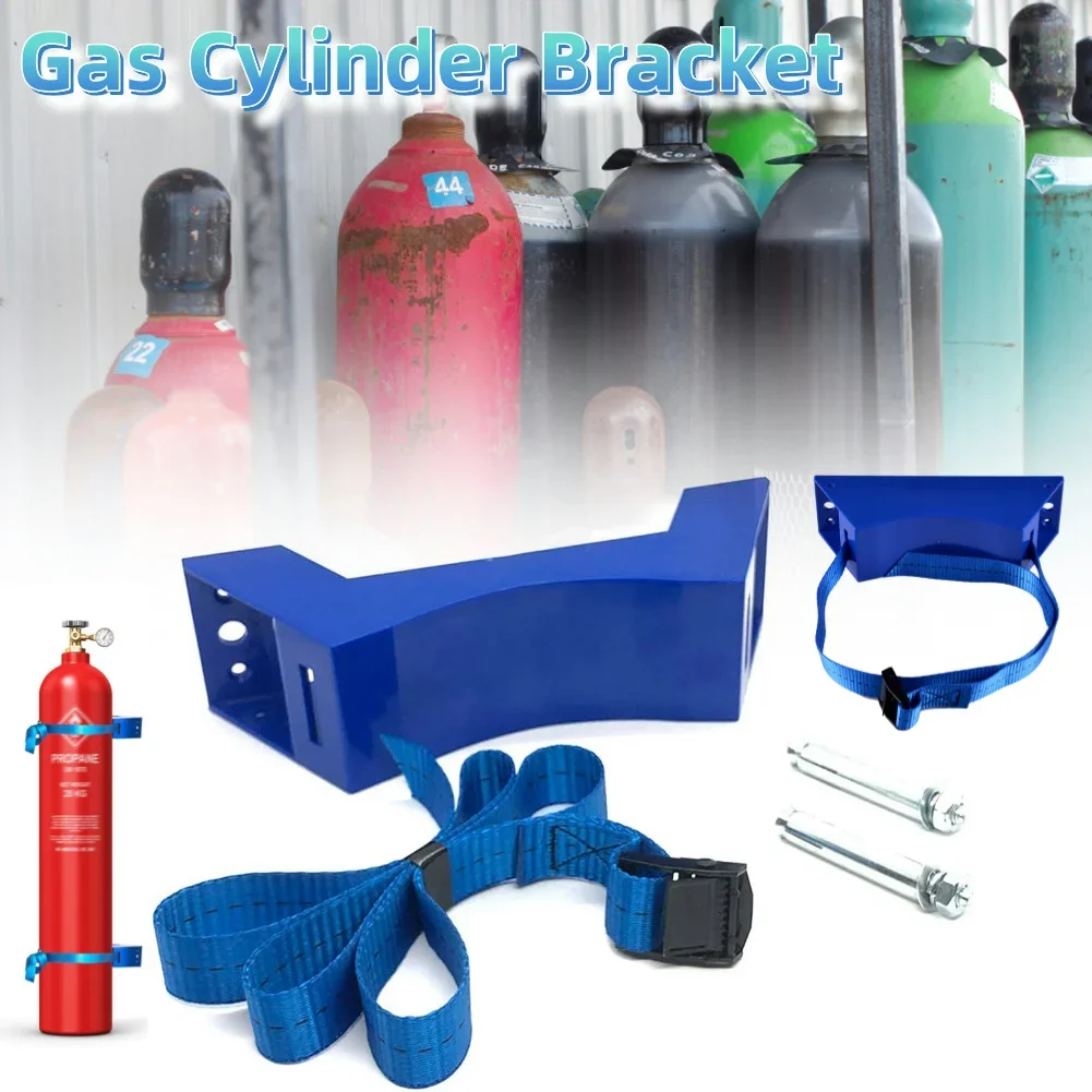 Gas-Cylinder-Bracket-Gas-Tank-Bottle-Rack-Holder-Wall-Mounts-ABS-Screws ...