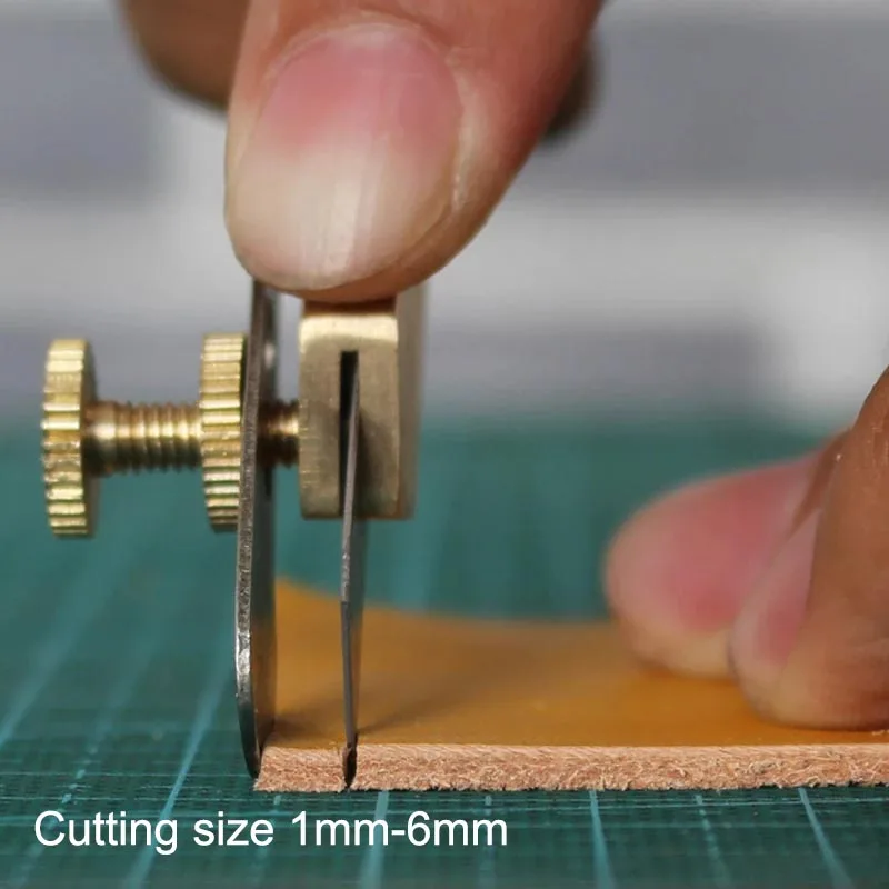 Leather-Craft-Tools-DIY-Incision-Cutter-Knife-Copper-Trimming-Knife ...